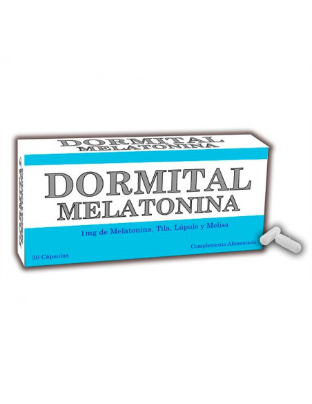 Dormital melatonina 30 cápsulas. Ionfarma